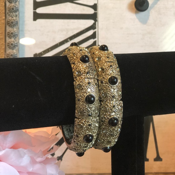 Aldo | Jewelry | Antique Inspired Bangles And Earrings Set | Poshmark